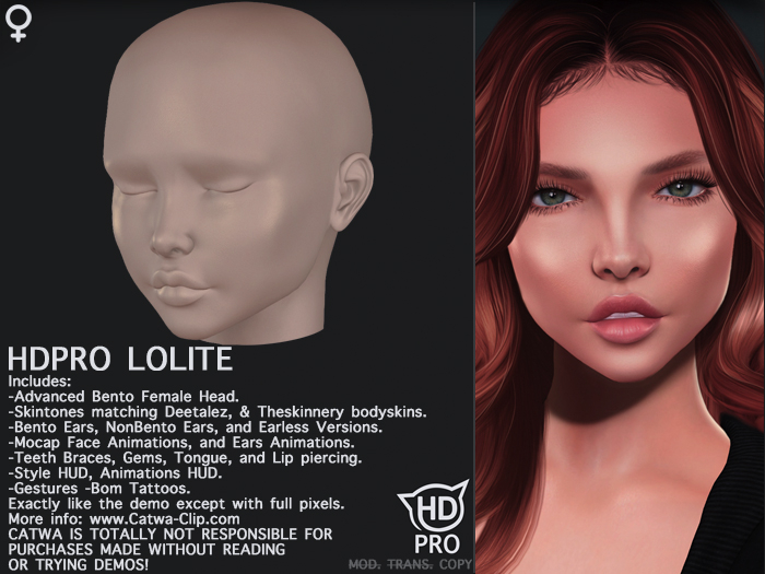 Second Life Marketplace - CATWA HDPRO Lolite
